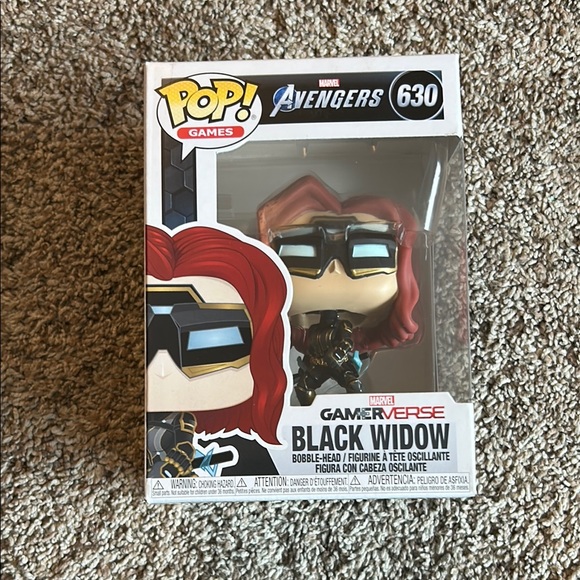 Funko | Other | Funko Pop Games Avengers Black Widow Figure | Poshmark
